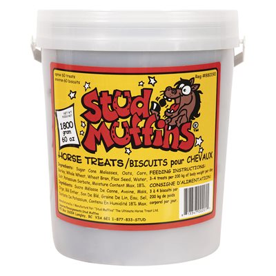 STUD MUFFINS BUCKET 60 OZ